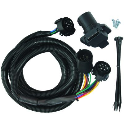 Mighty Cord 5th Wheel Gooseneck Harness, 7', Boxed - Valterra.com