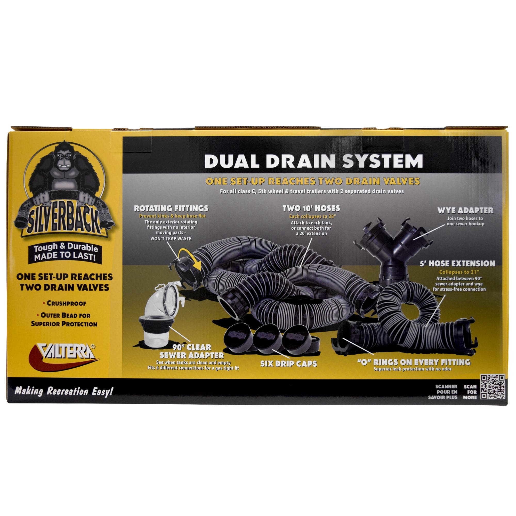 Valterra Silverback Complete Dual Drain System - Valterra.com